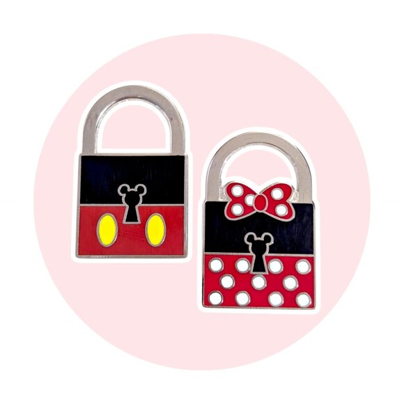 Disney | Accessories | Mickey Mouse And Minnie Mouse Disney Pins Couple ...